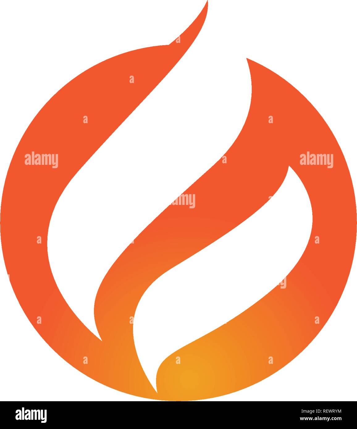 Fire Logo Template vector icon Oil, gas and energy logo concept Stock ...