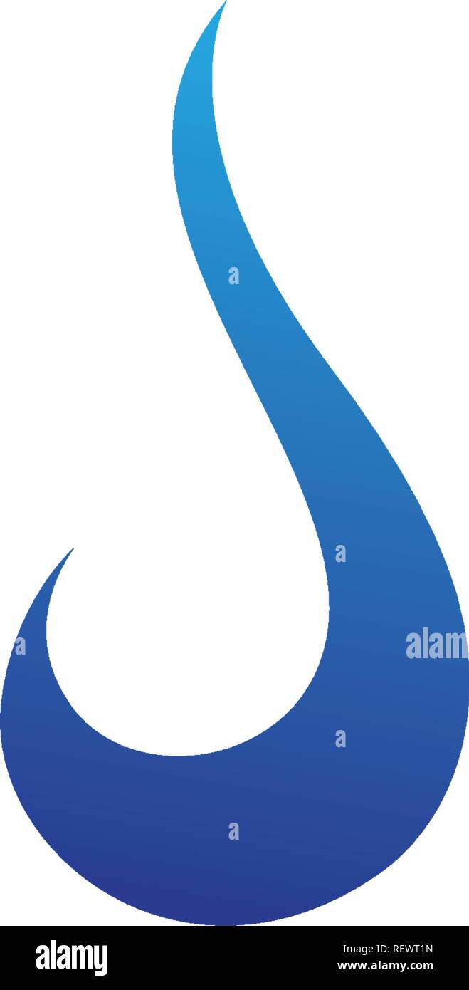 Water drop logo template illustration - Vector Stock Vector Image & Art ...