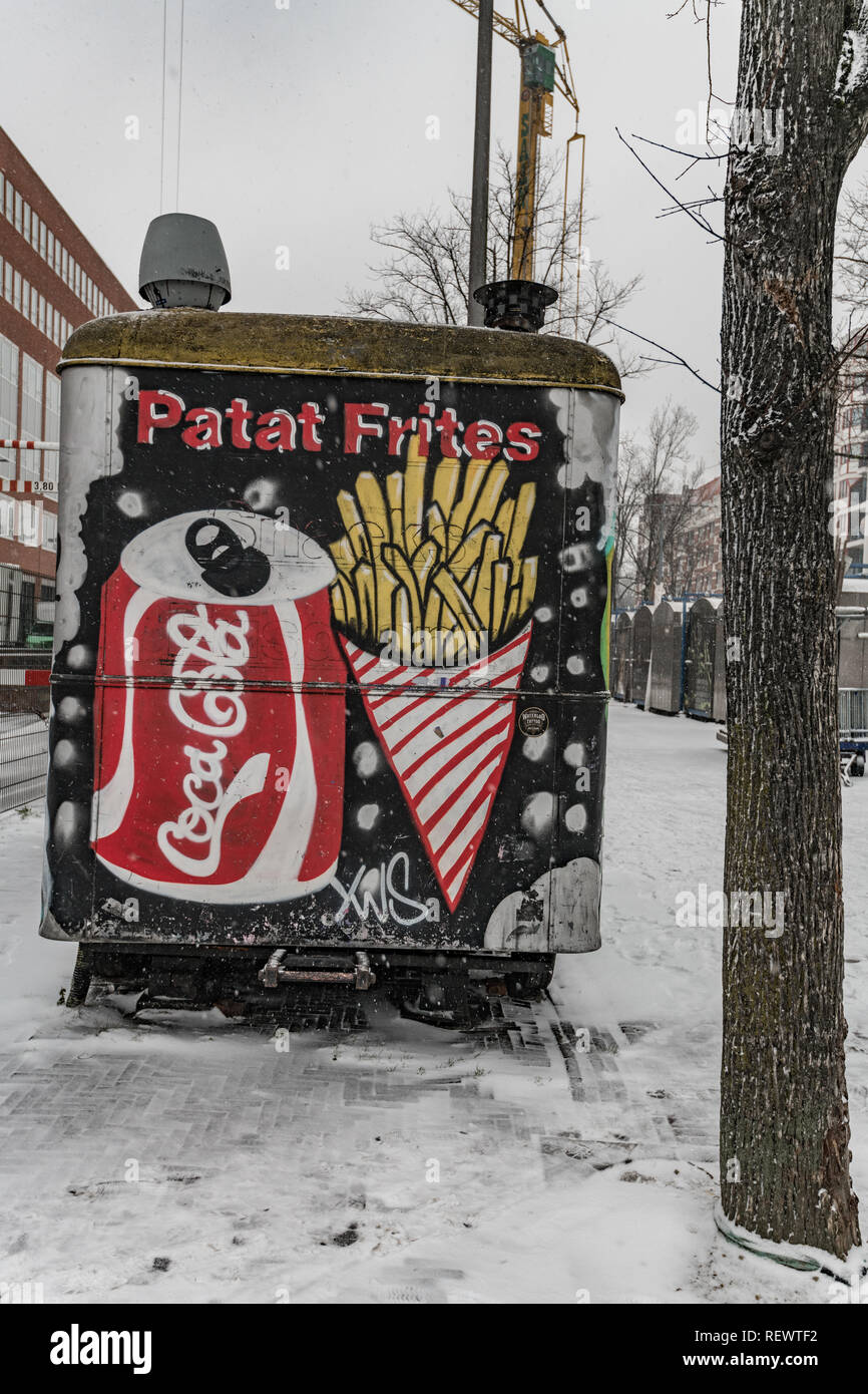 Chip shop stall hi-res stock photography and images - Alamy
