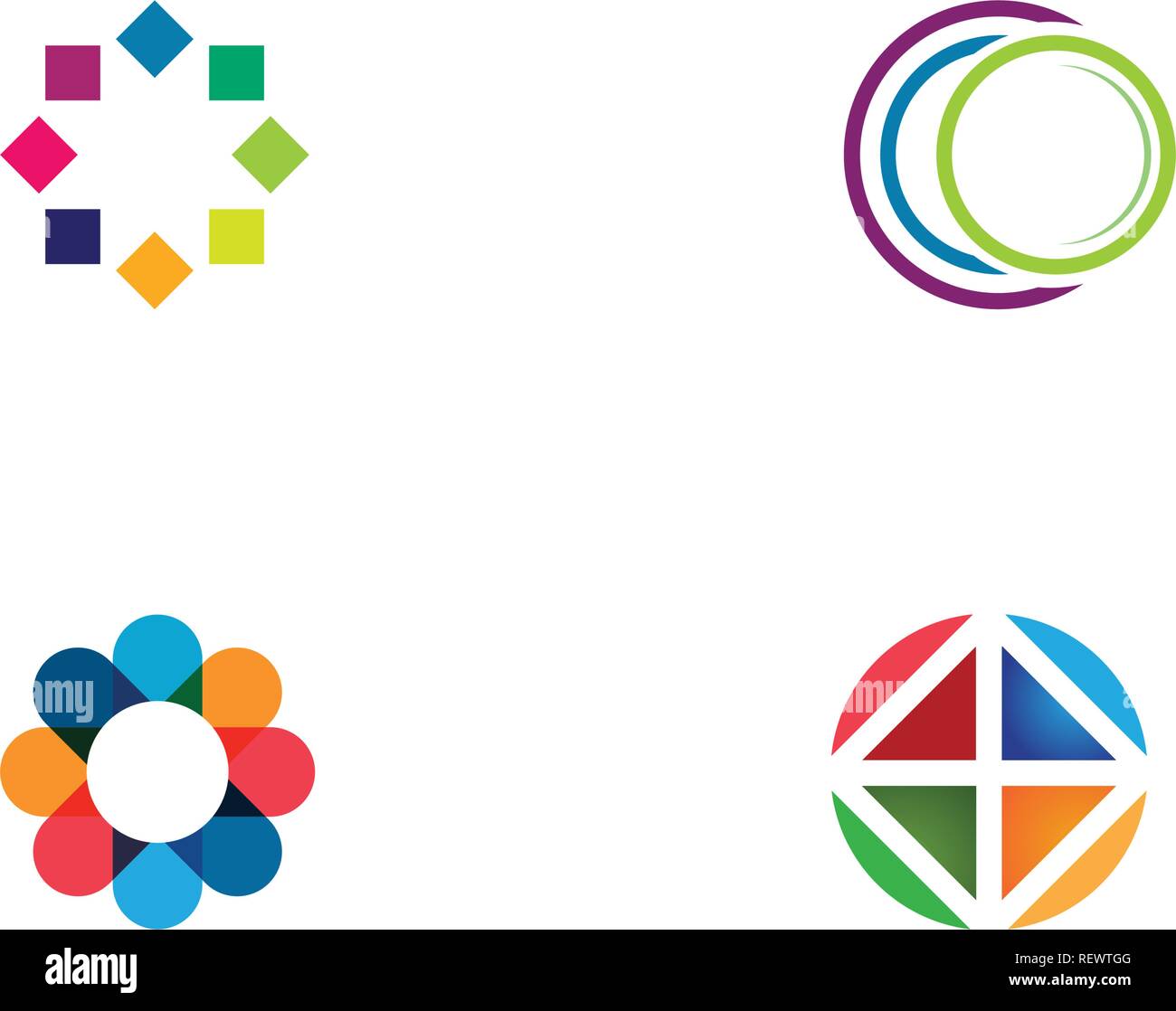 Circle logo vector template Stock Vector Image & Art - Alamy