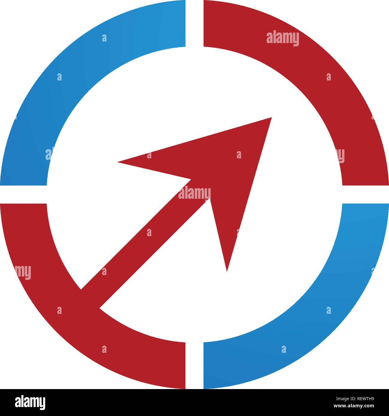 Arrow business logo and symbol vector Stock Vector Image & Art - Alamy