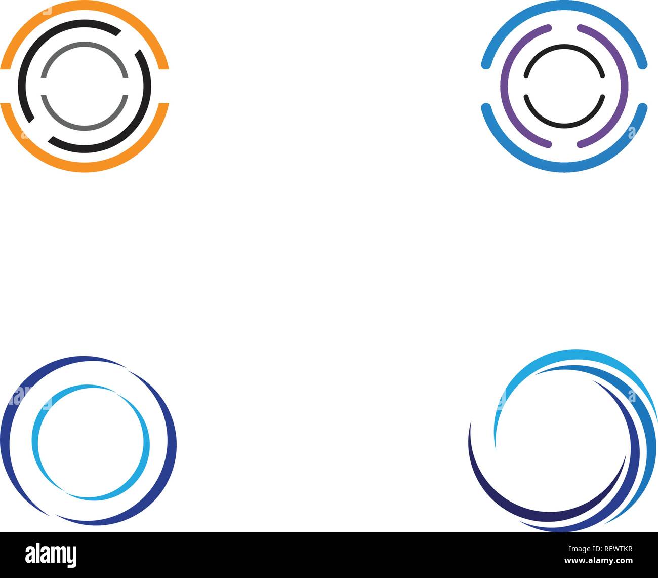 Circle logo vector template Stock Vector Image & Art - Alamy