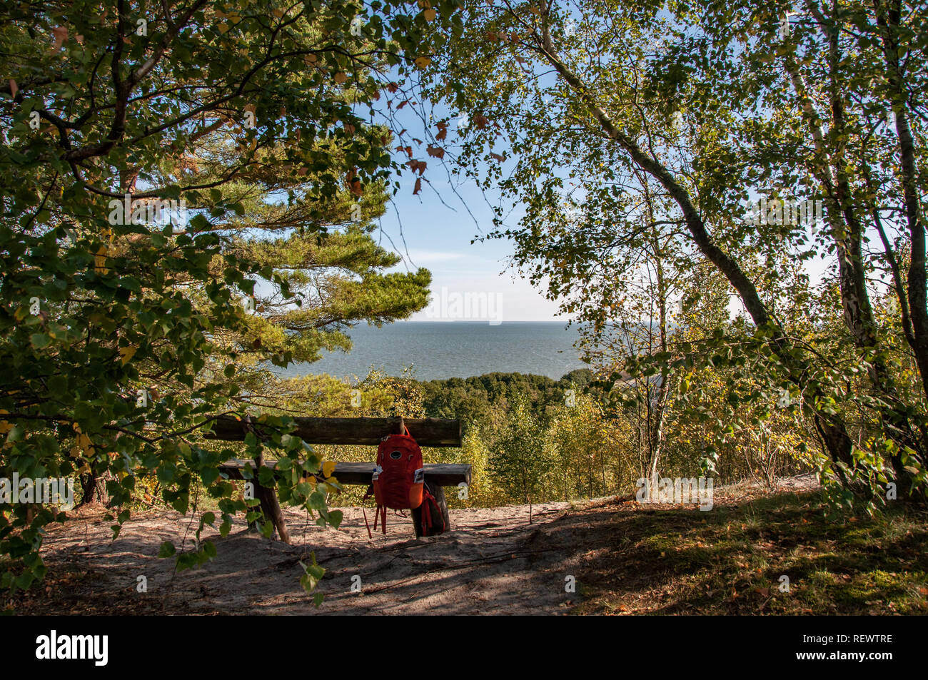 Window to paradise Stock Photo - Alamy