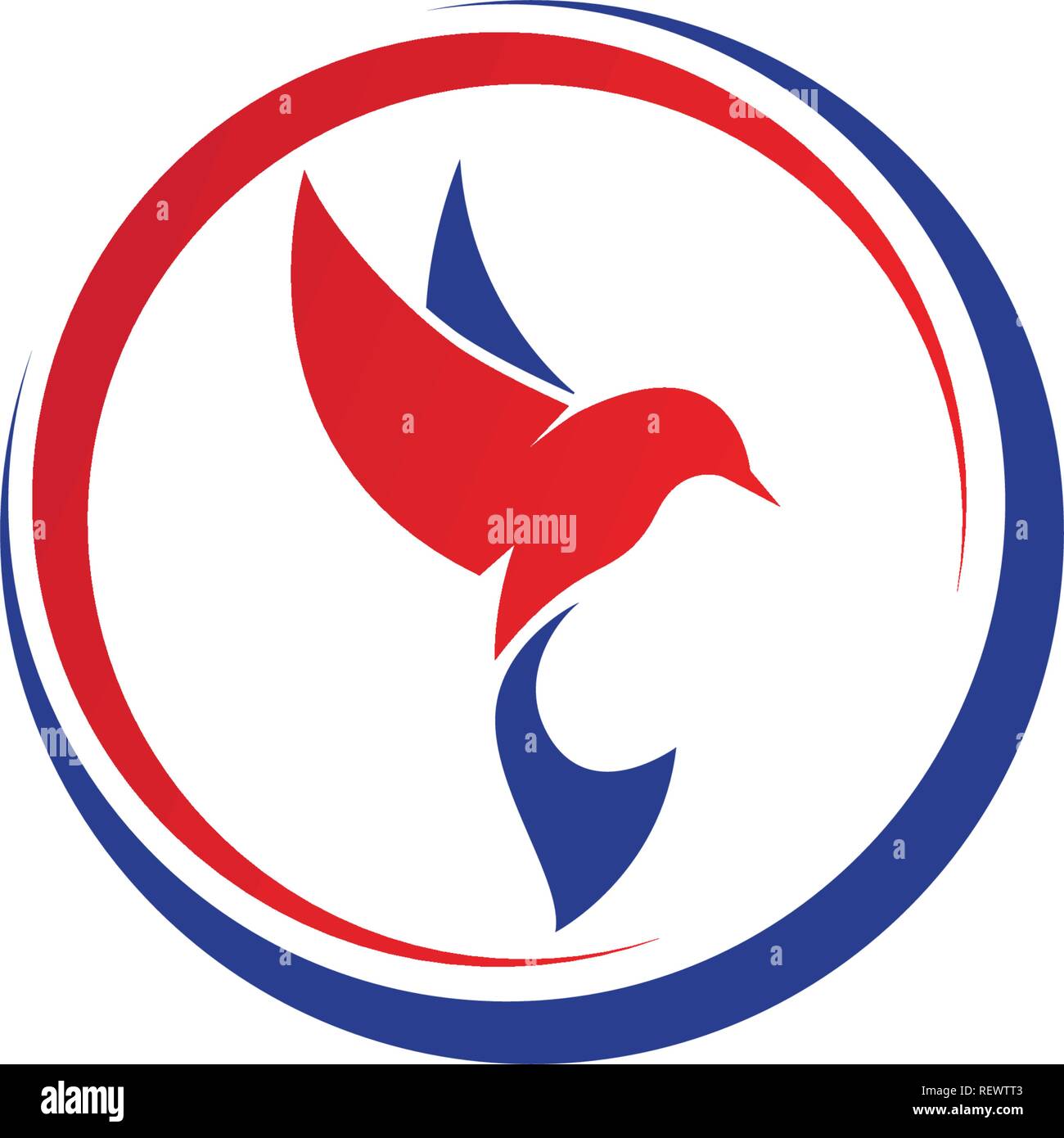 Bird logo vector template Stock Vector Image & Art - Alamy