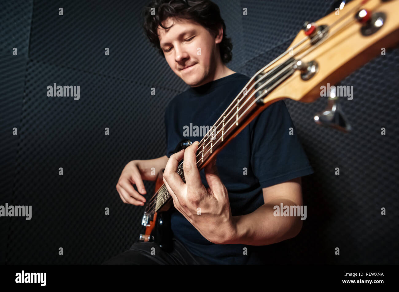 Playing recording rock hi-res stock photography and images - Alamy