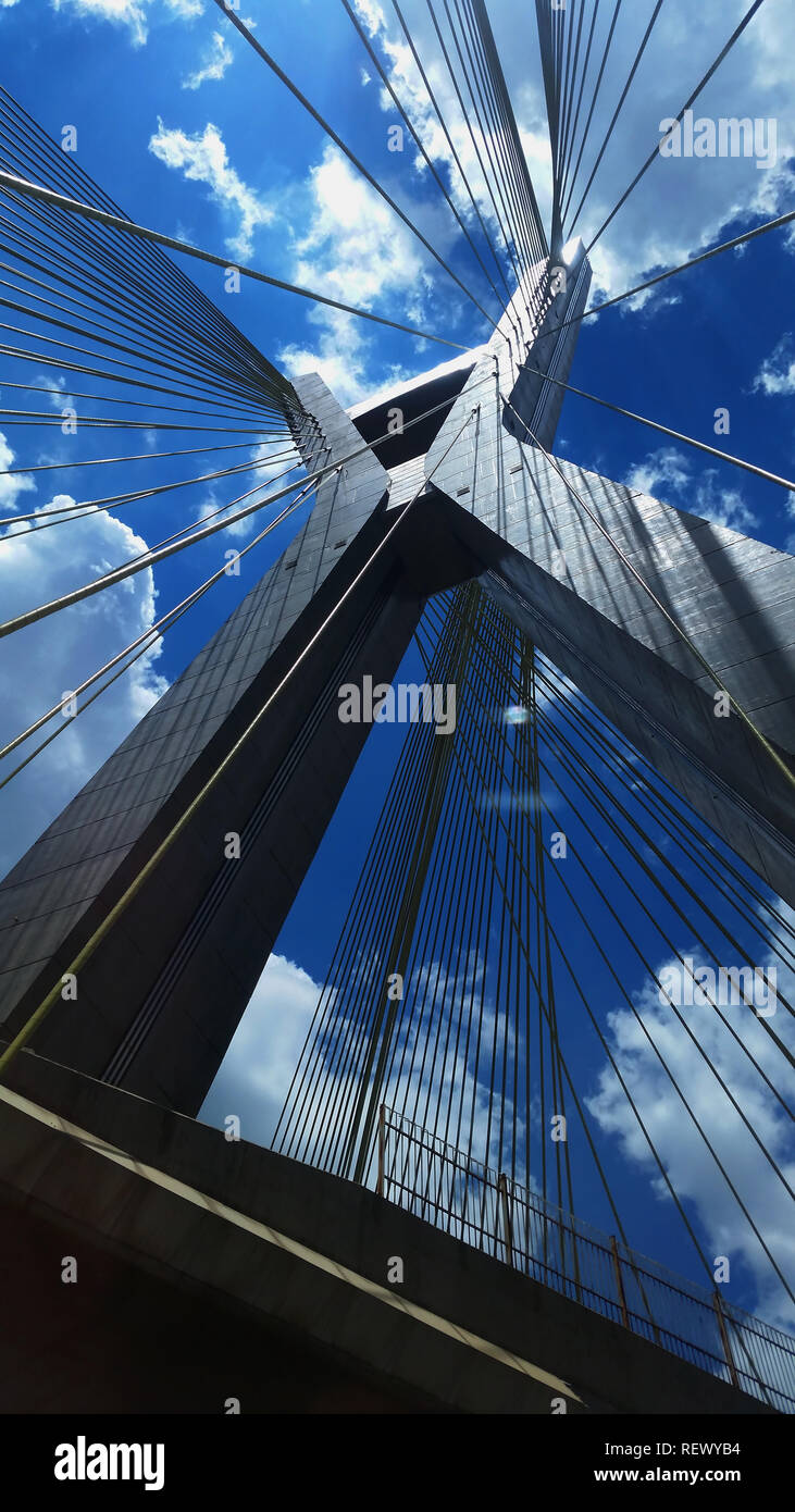 Linking two different points hi-res stock photography and images - Alamy