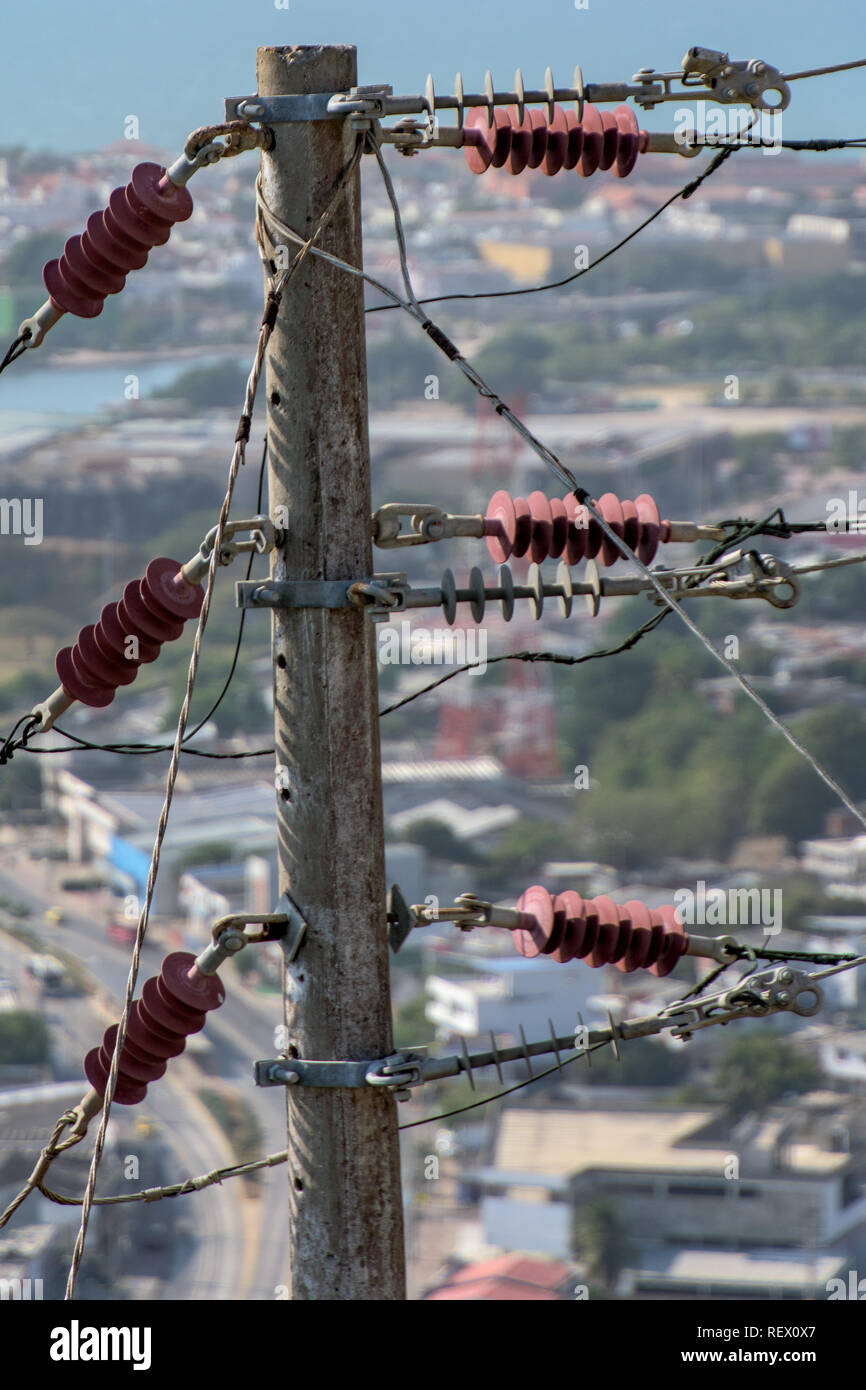 Electric post hi-res stock photography and images - Alamy