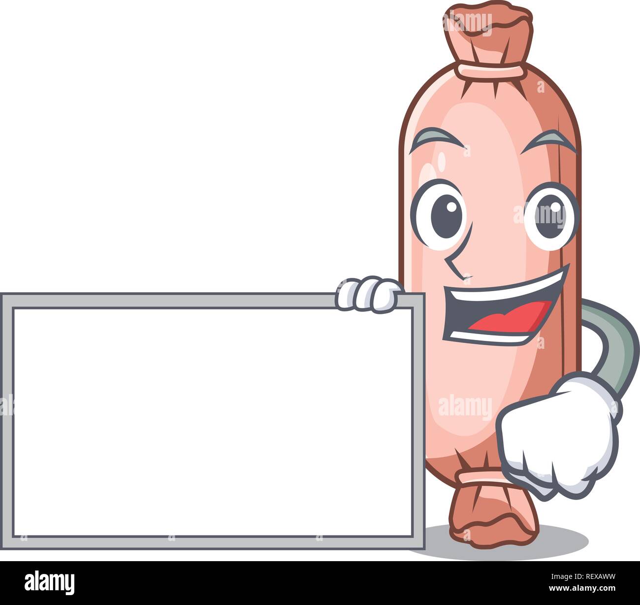 With board bolster on the funny cartoon shape Stock Vector Image & Art ...