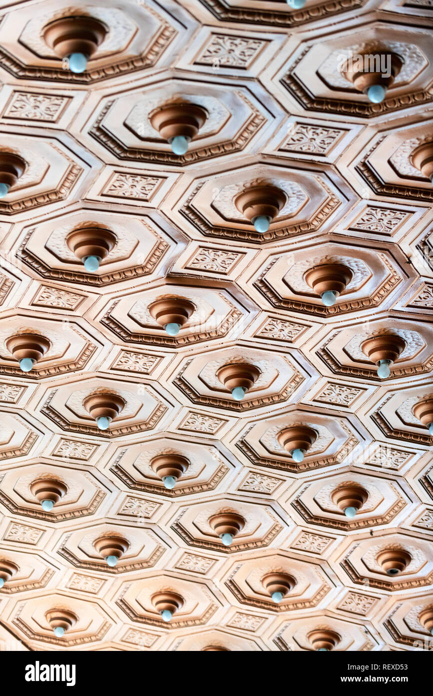 The ceiling of the portico at the entrance to Melbourne's Regent ...