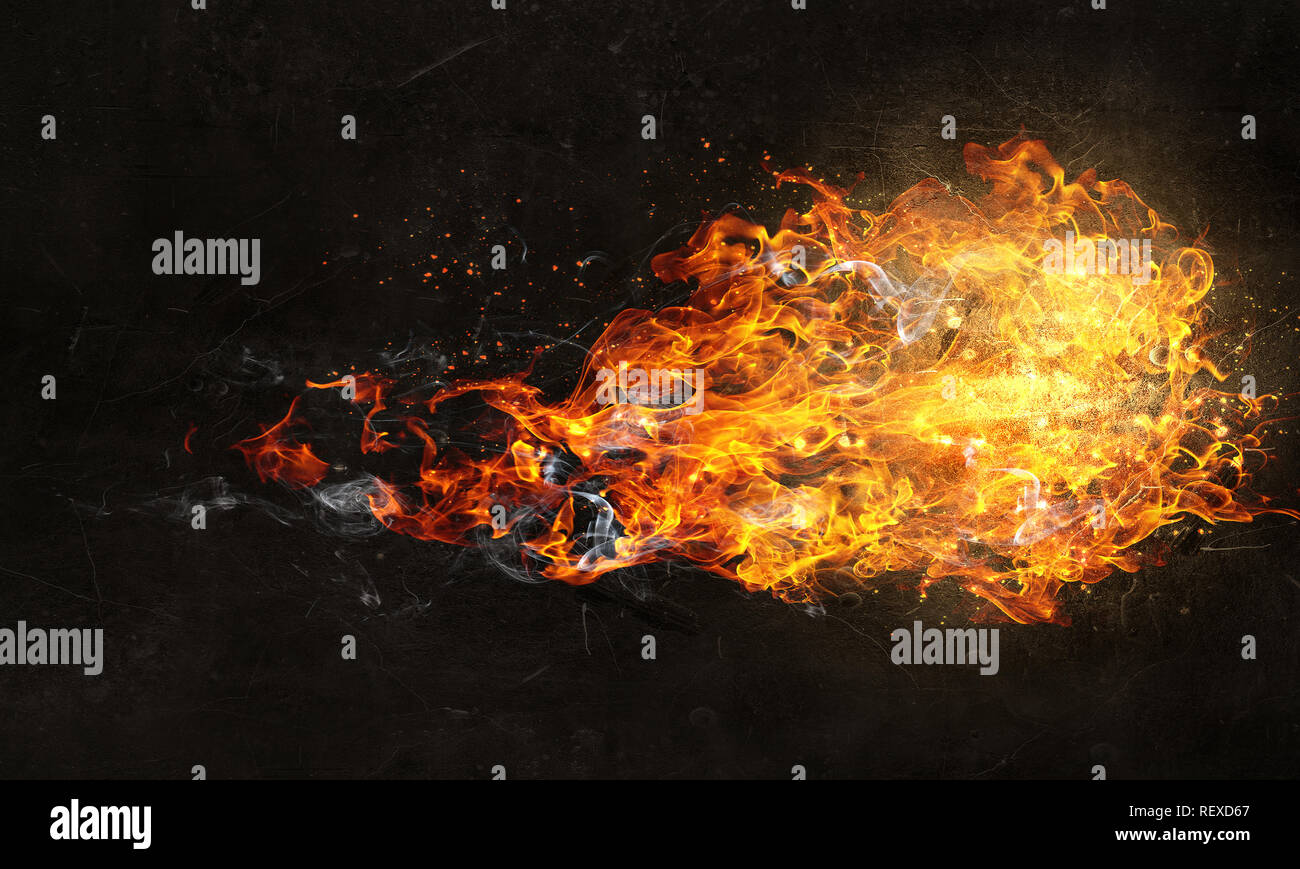 Fire flames background Stock Photo - Alamy