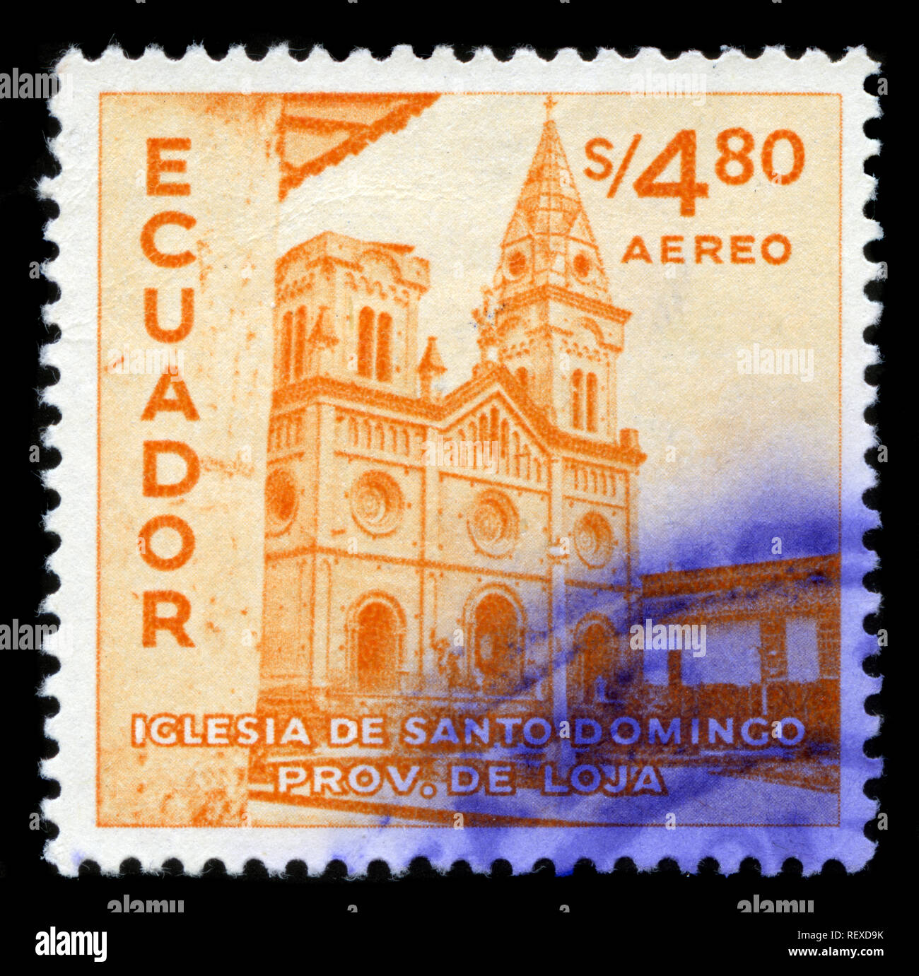 Postage stamp from Ecuador in the Pictorial Issues 1955-57 series ...