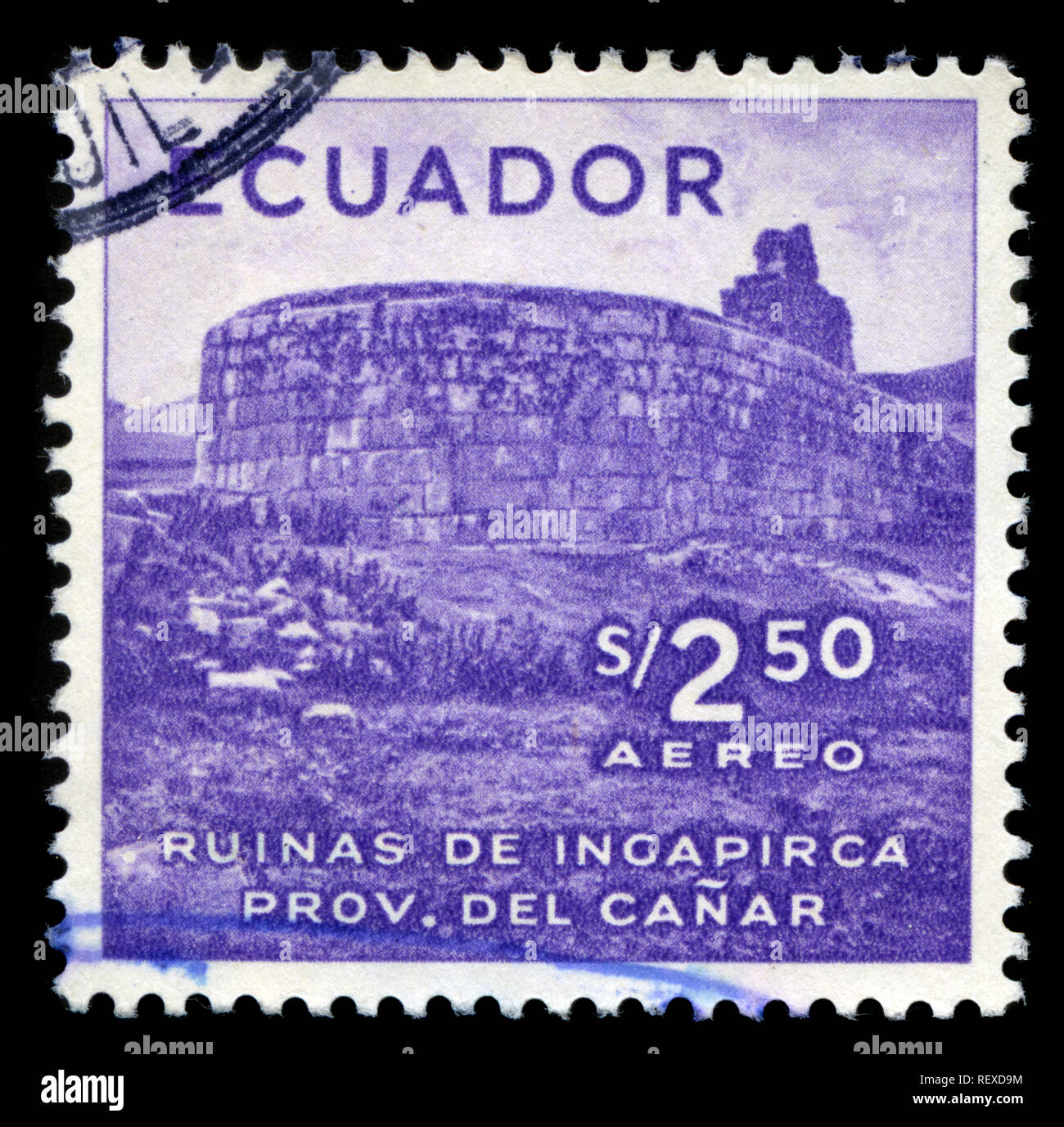 Postage stamp from Ecuador in the Pictorial Issues 1955-57 series ...