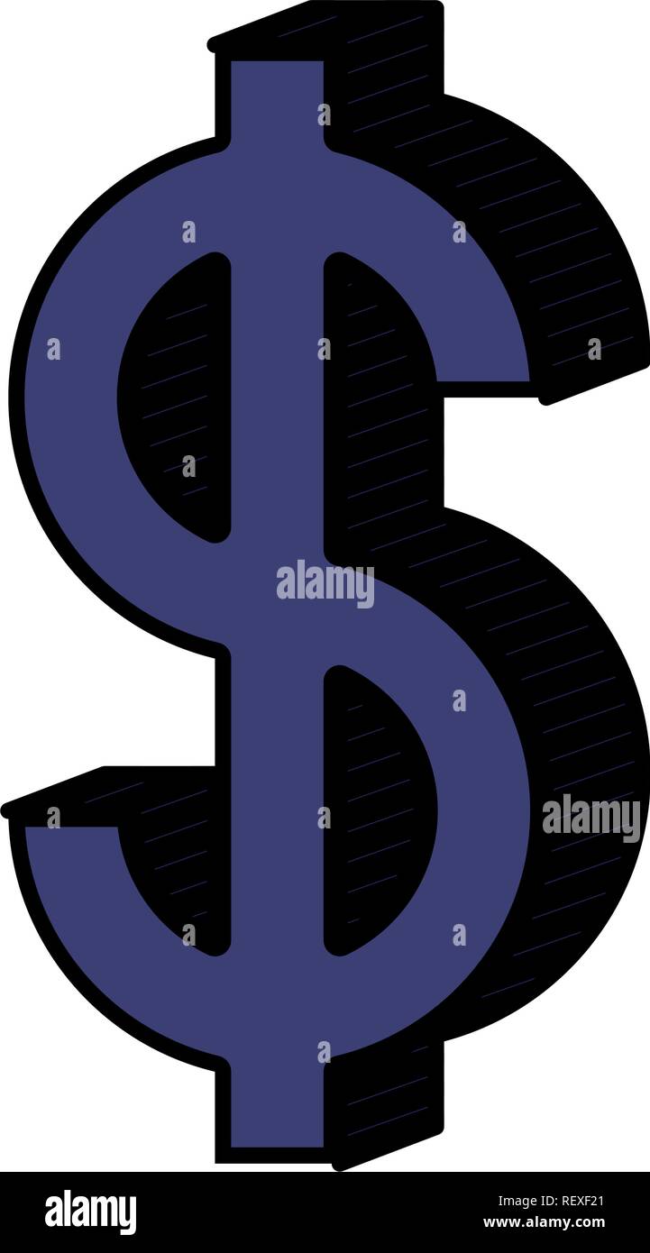 Money symbol over white background, vector illustration Stock Vector ...