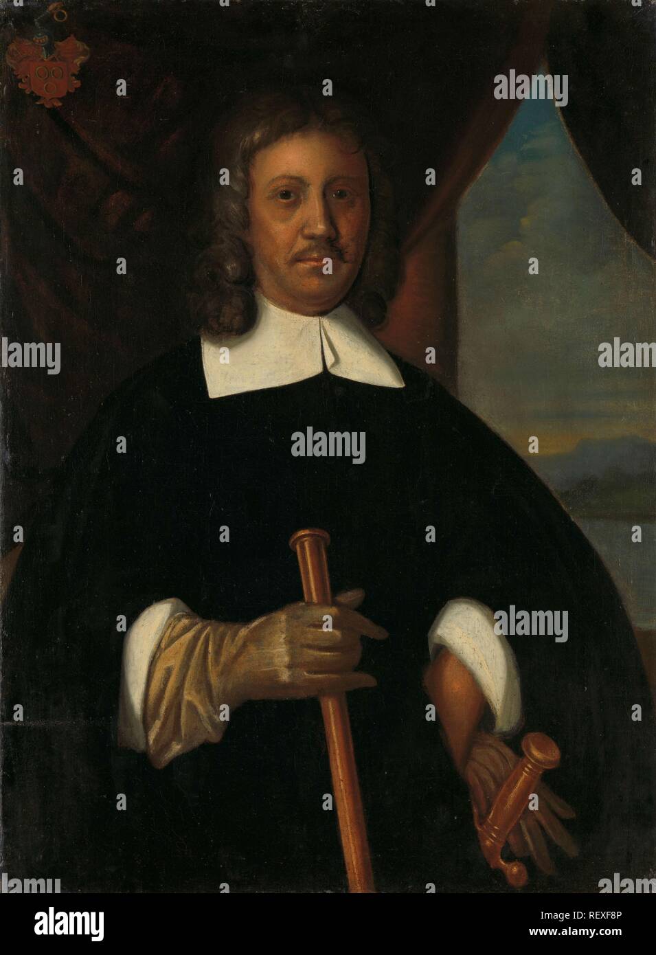 Portrait of Jan van Riebeeck (1619-77). Commander of the Cape of Good ...