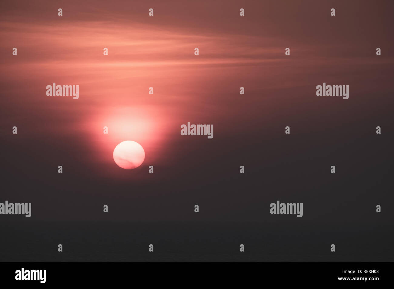 Beautiful sunrise or sunset sky and cloud, scenic orange sunrise ...