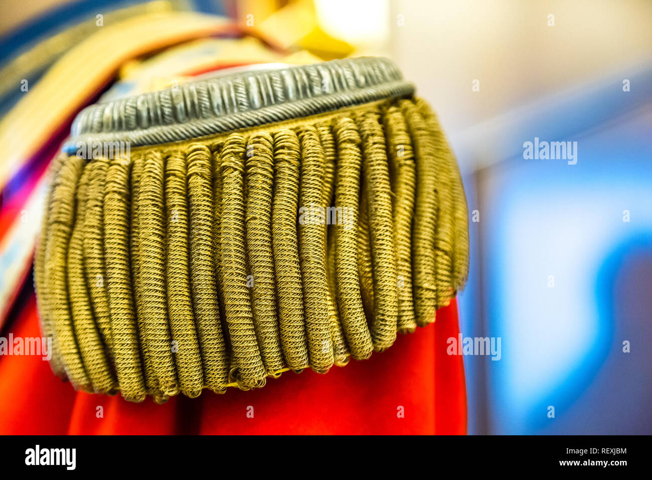 Gold epaulettes hi-res stock photography and images - Alamy