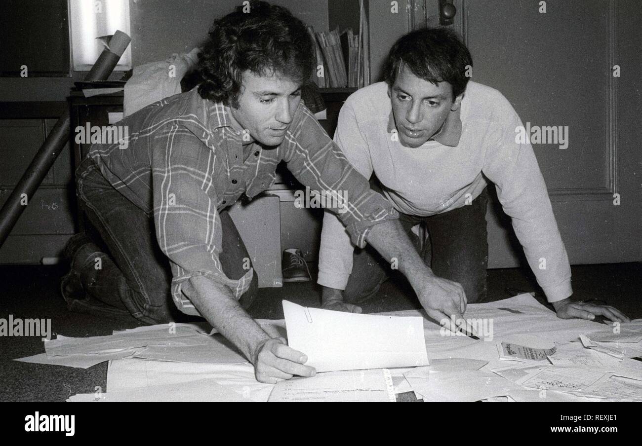 Ian Schraeger and Steve Rubell at Studio 54 1977 Photo By Adam Scull ...