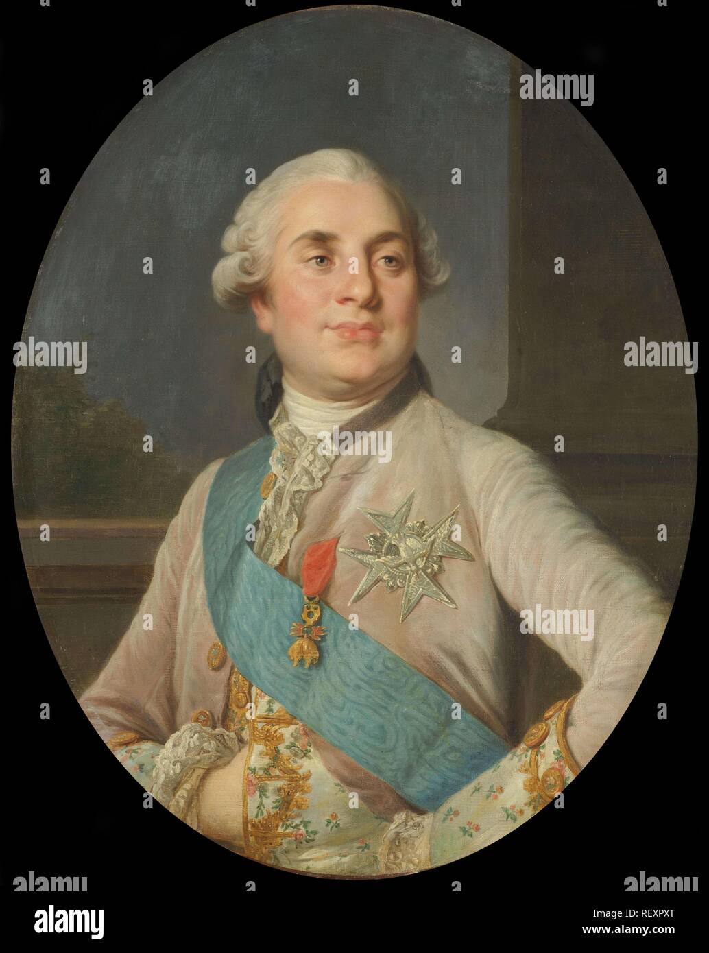 Portrait of Louis XVI, King of France. Louis XVI (1754-1793), King of ...