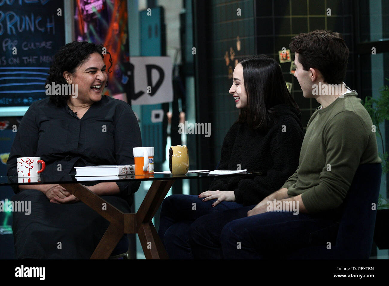 New York, USA. 30 Nov, 2018. Samin Nosrat, Ali Kolbert, Lukas Thimm ...