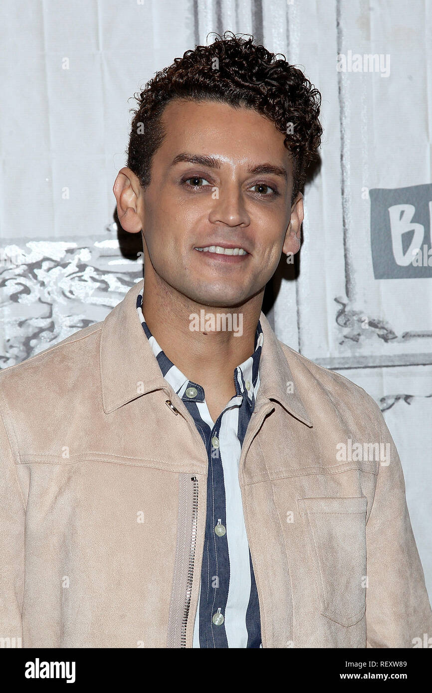 New York, USA. 10 Dec, 2018. Michael Longoria visits The Monday, Dec 10 ...