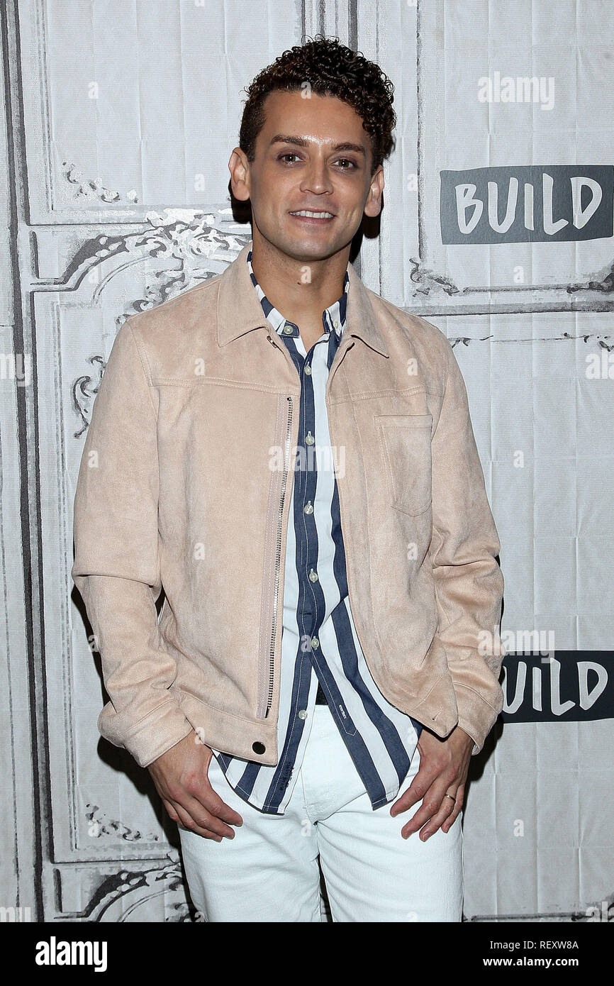 New York, USA. 10 Dec, 2018. Michael Longoria visits The Monday, Dec 10 ...