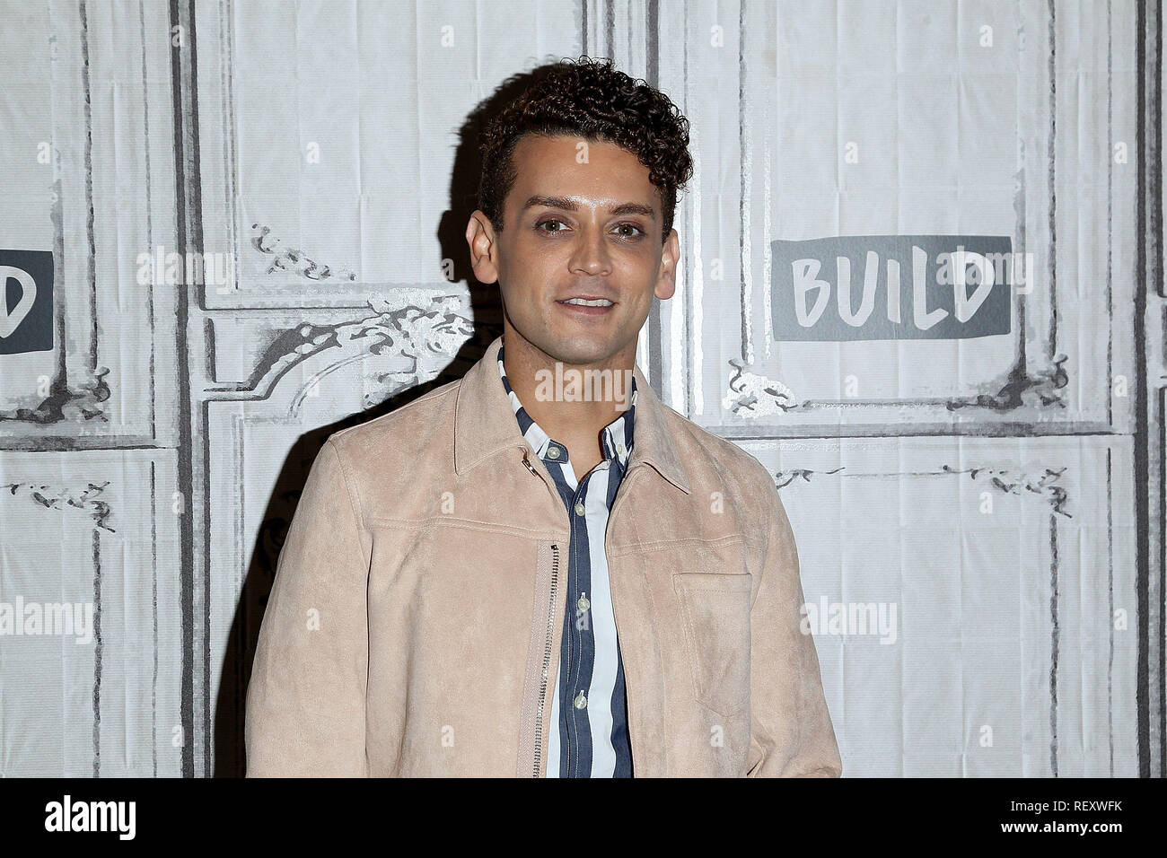 New York, USA. 10 Dec, 2018. Michael Longoria visits The Monday, Dec 10 ...