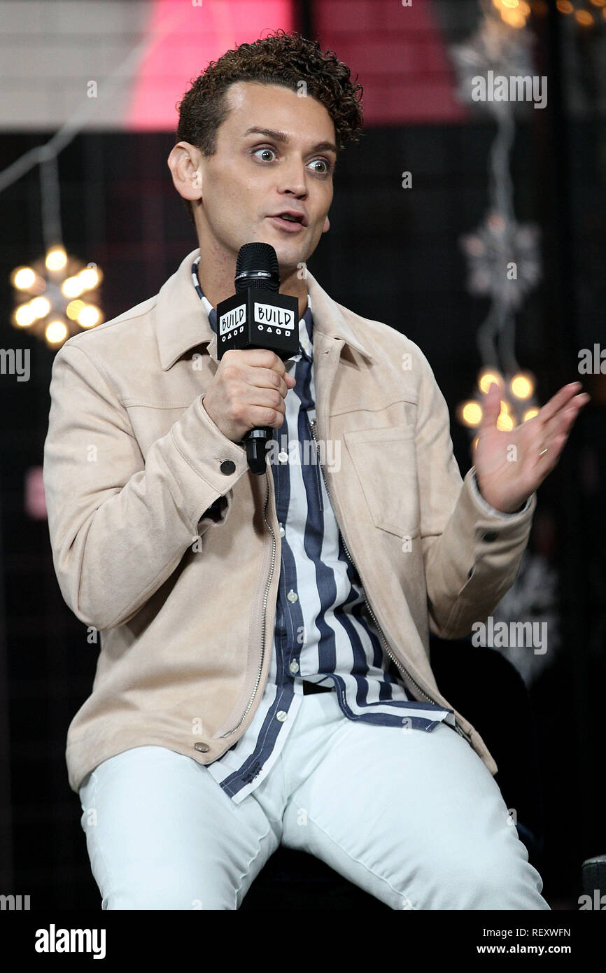 New York, USA. 10 Dec, 2018. Michael Longoria visits The Monday, Dec 10 ...