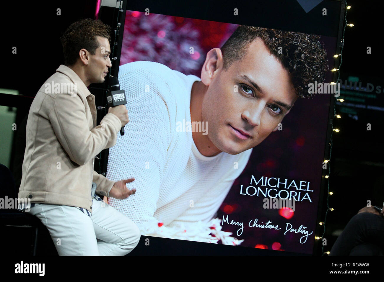 New York, USA. 10 Dec, 2018. Michael Longoria visits The Monday, Dec 10 ...