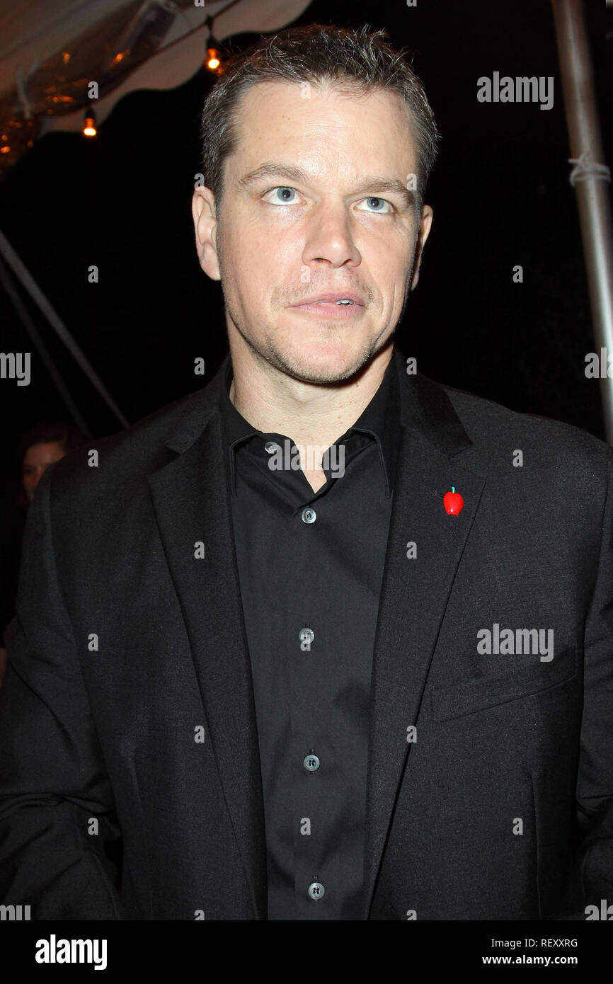 New York, USA. 06 Jun, 2011. Matt Damon visits The 6th Annual Made In ...