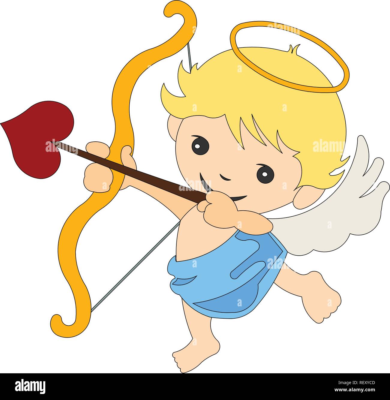 Angelito De San Valentin Camiseta Angelito Regalo Del Día De