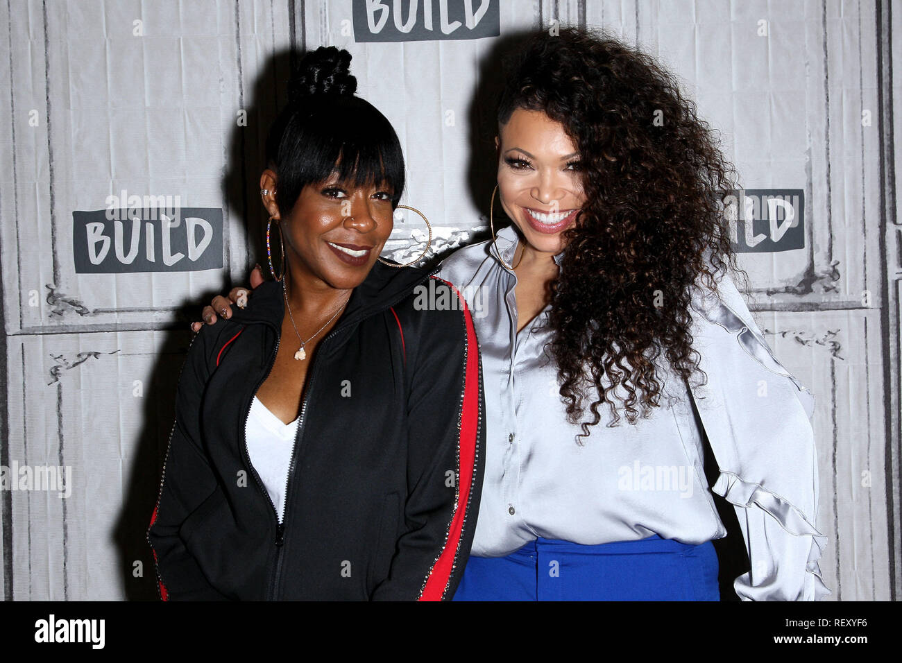 New York, USA. 20 Nov, 2018. Tichina Arnold, Tisha Campbell visits The ...