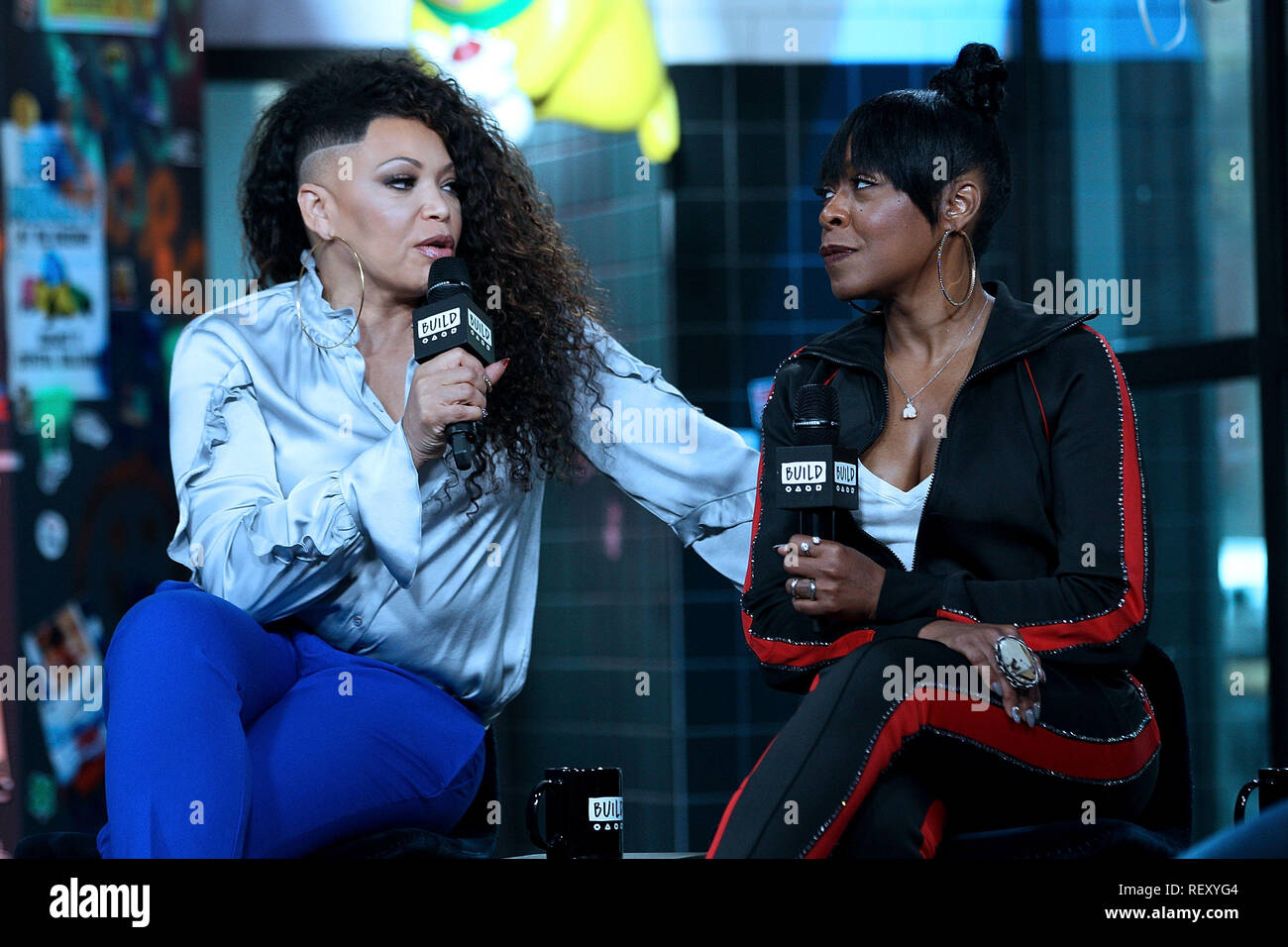 New York, USA. 20 Nov, 2018. Tisha Campbell, Tichina Arnold visits The ...