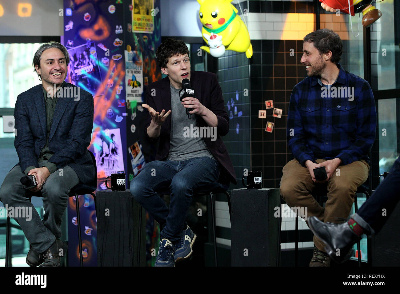 New York, USA. 20 Nov, 2018. Jeremy Workman, Jesse Eisenberg, Matt ...
