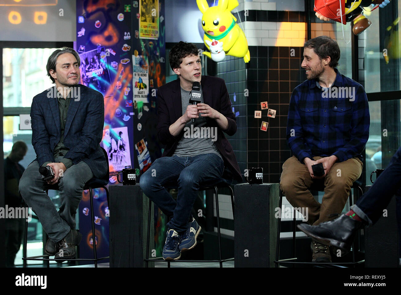New York, USA. 20 Nov, 2018. Jeremy Workman, Jesse Eisenberg, Matt ...