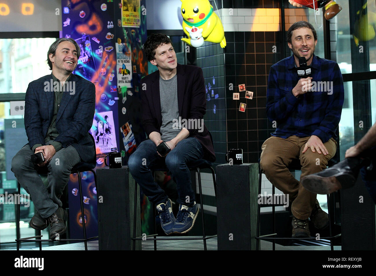 New York, USA. 20 Nov, 2018. Jeremy Workman, Jesse Eisenberg, Matt ...