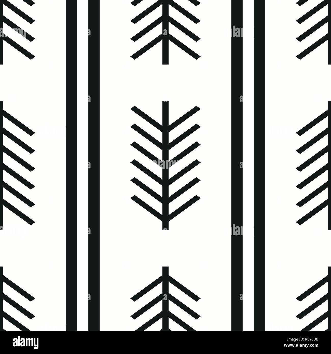 Aztec Pattern Drawing