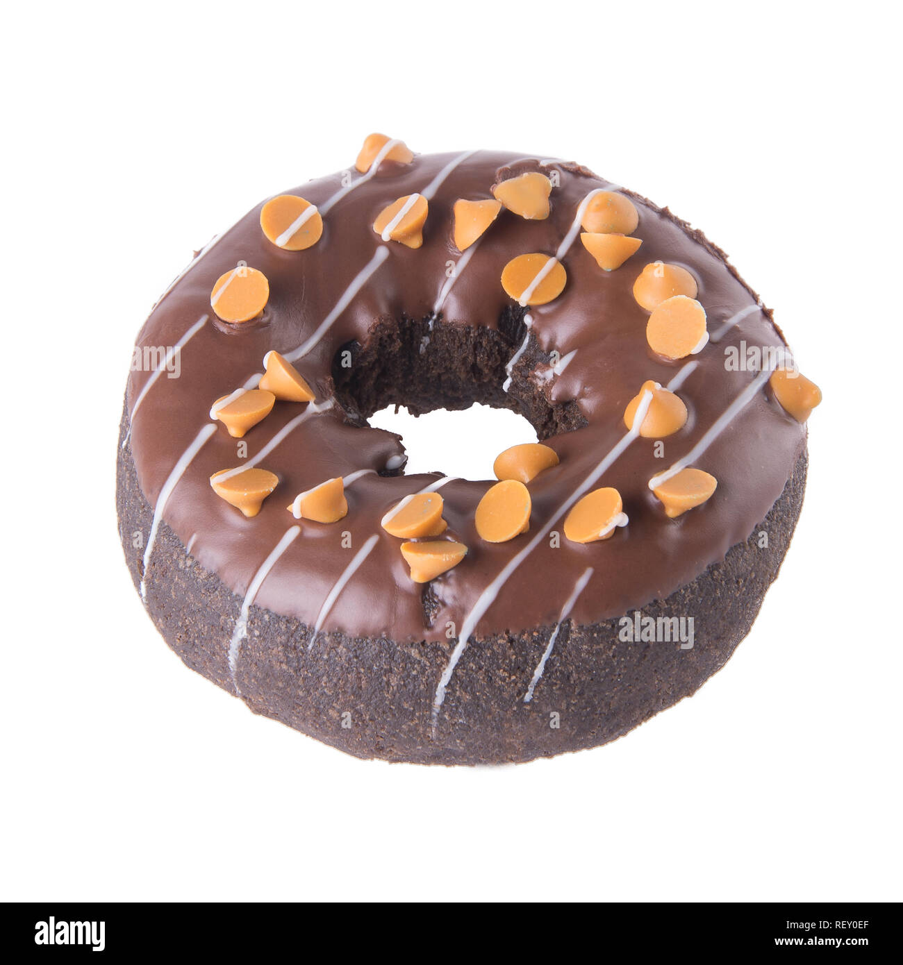 donut or donut isolated on white background Stock Photo - Alamy