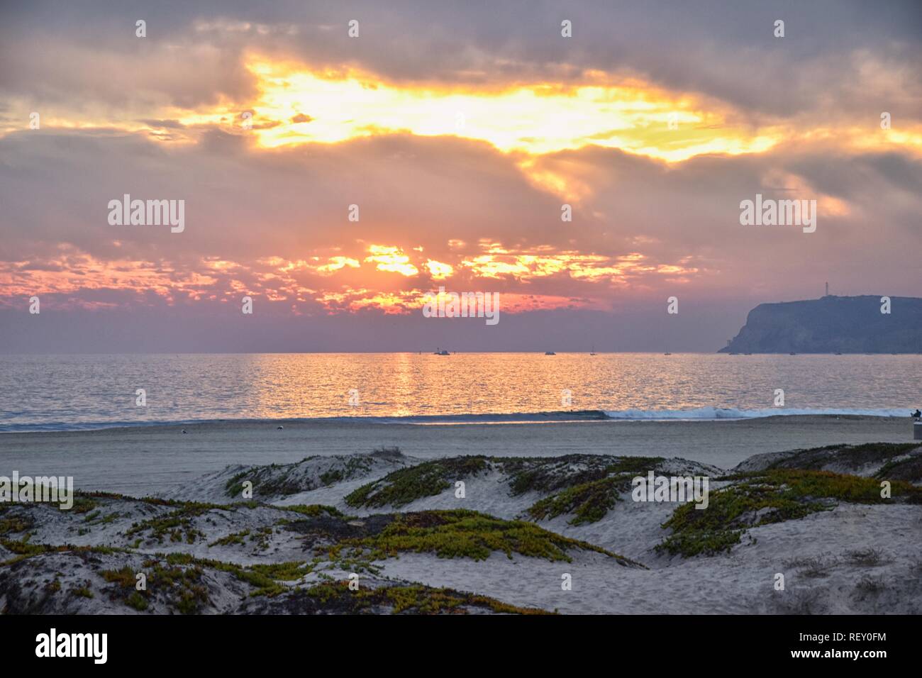 Coronado Beach in San Diego by the Historic Hotel del Coronado, at ...