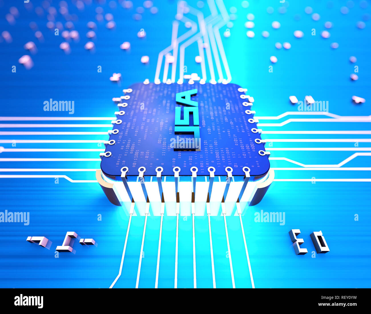 Human digital technology, US chip core, network data transmission Stock ...