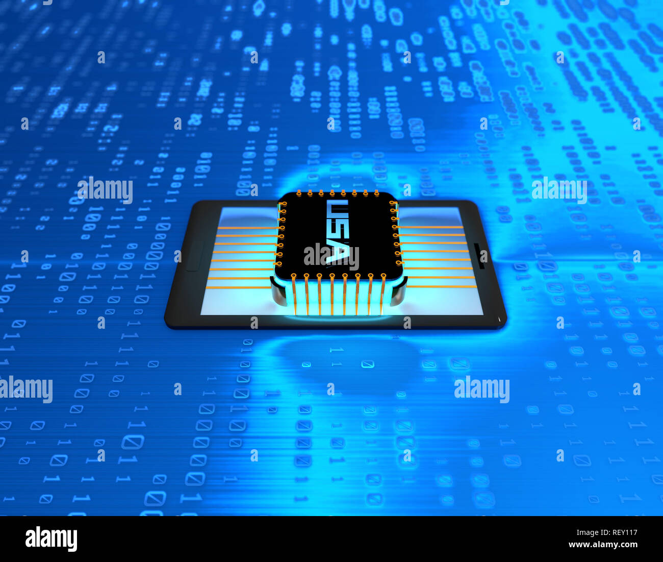 Human digital technology, US chip core, network data transmission ...