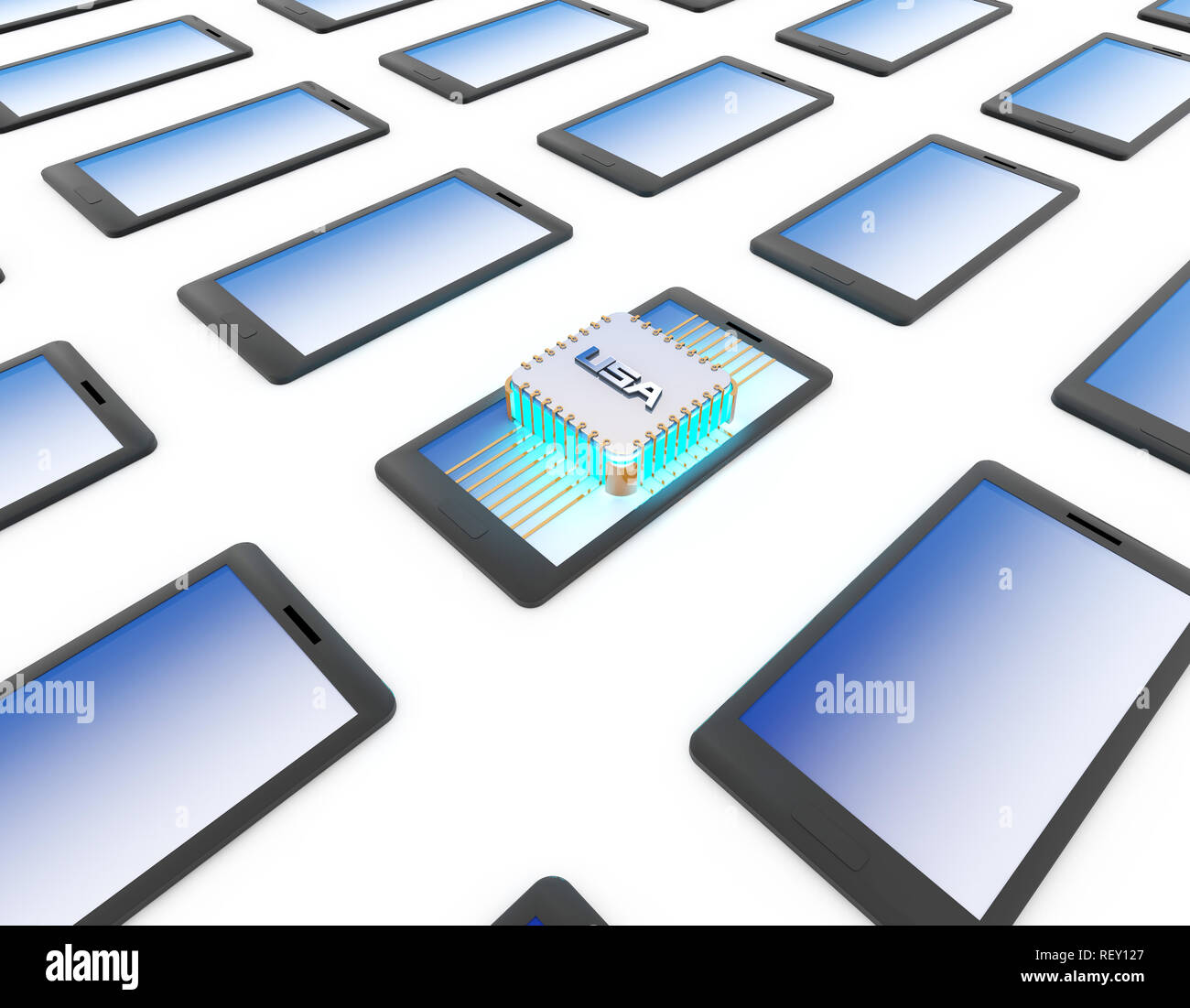 Human digital technology, US chip core, network data transmission ...