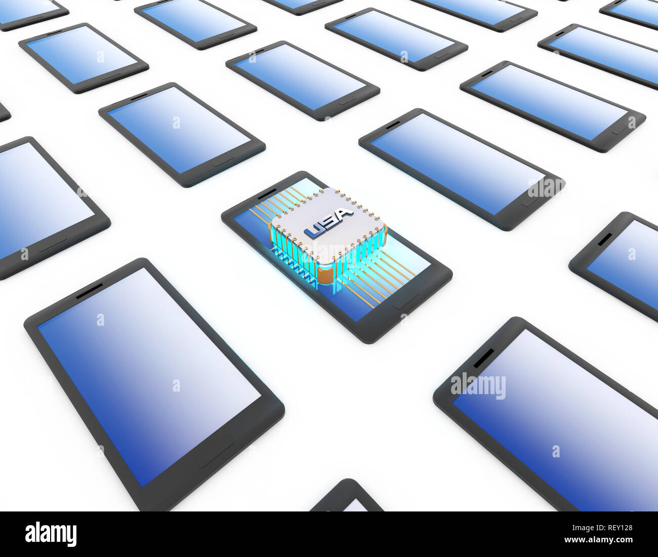 Human digital technology, US chip core, network data transmission ...