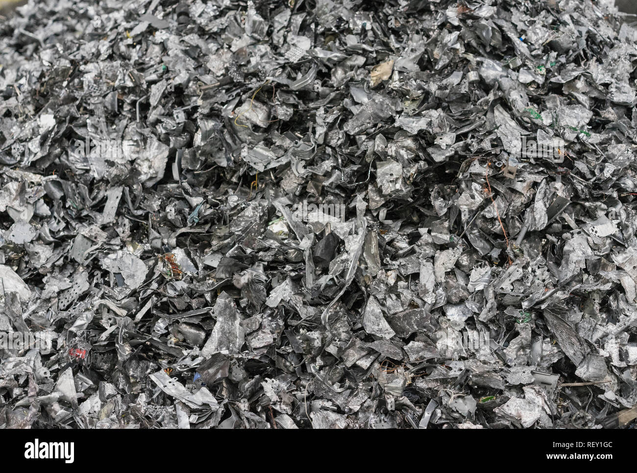 Computer trash waste recycle technological electronic waste awaiting to ...