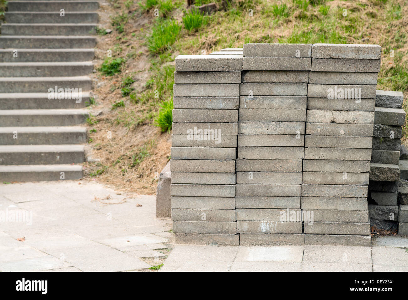 Floor tiles stack hi-res stock photography and images - Alamy