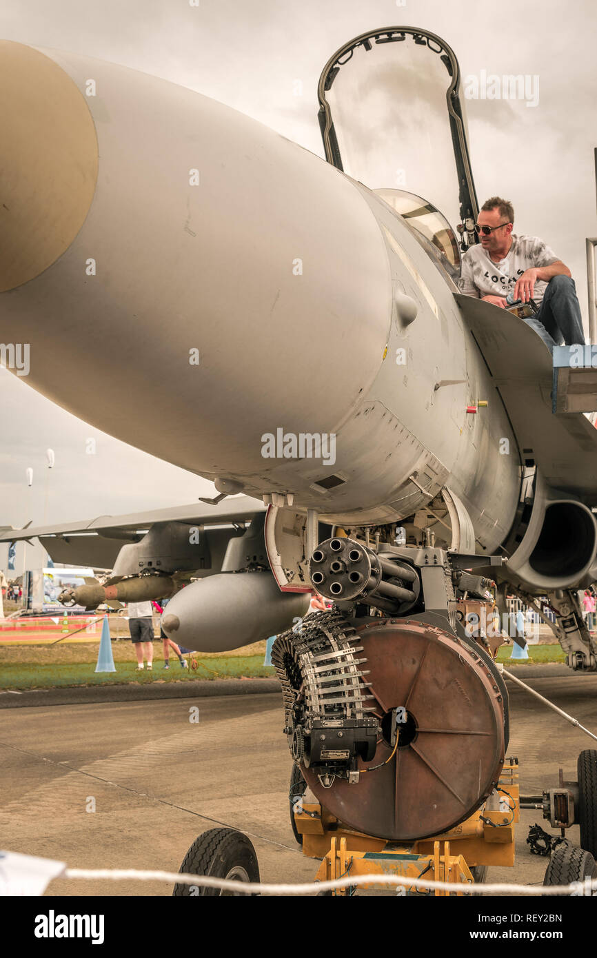 Avalon, Melbourne, Australia - Military fighter jet Stock Photo - Alamy