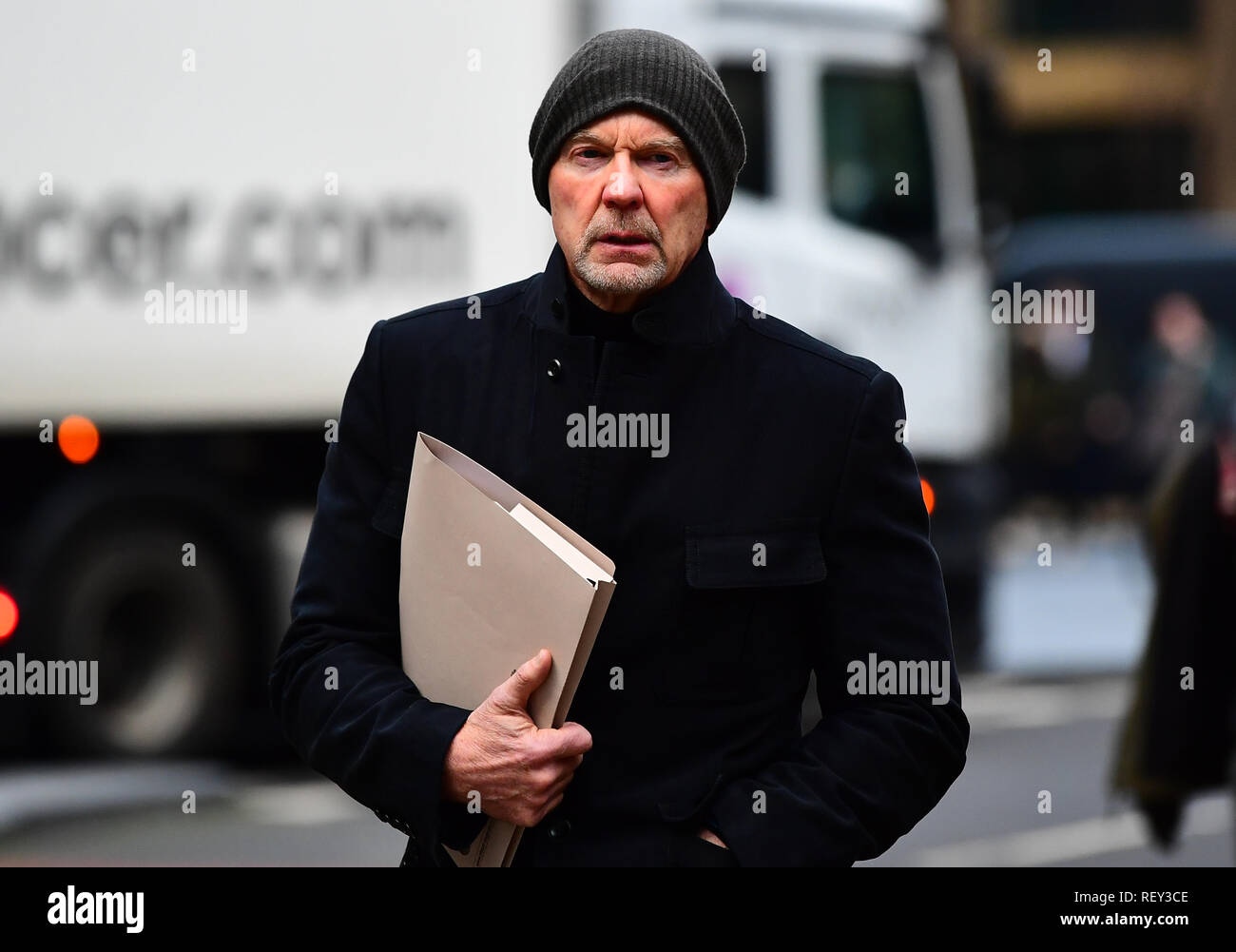 Senior Barclays executive Roger Jenkins arrives at Southwark Crown ...