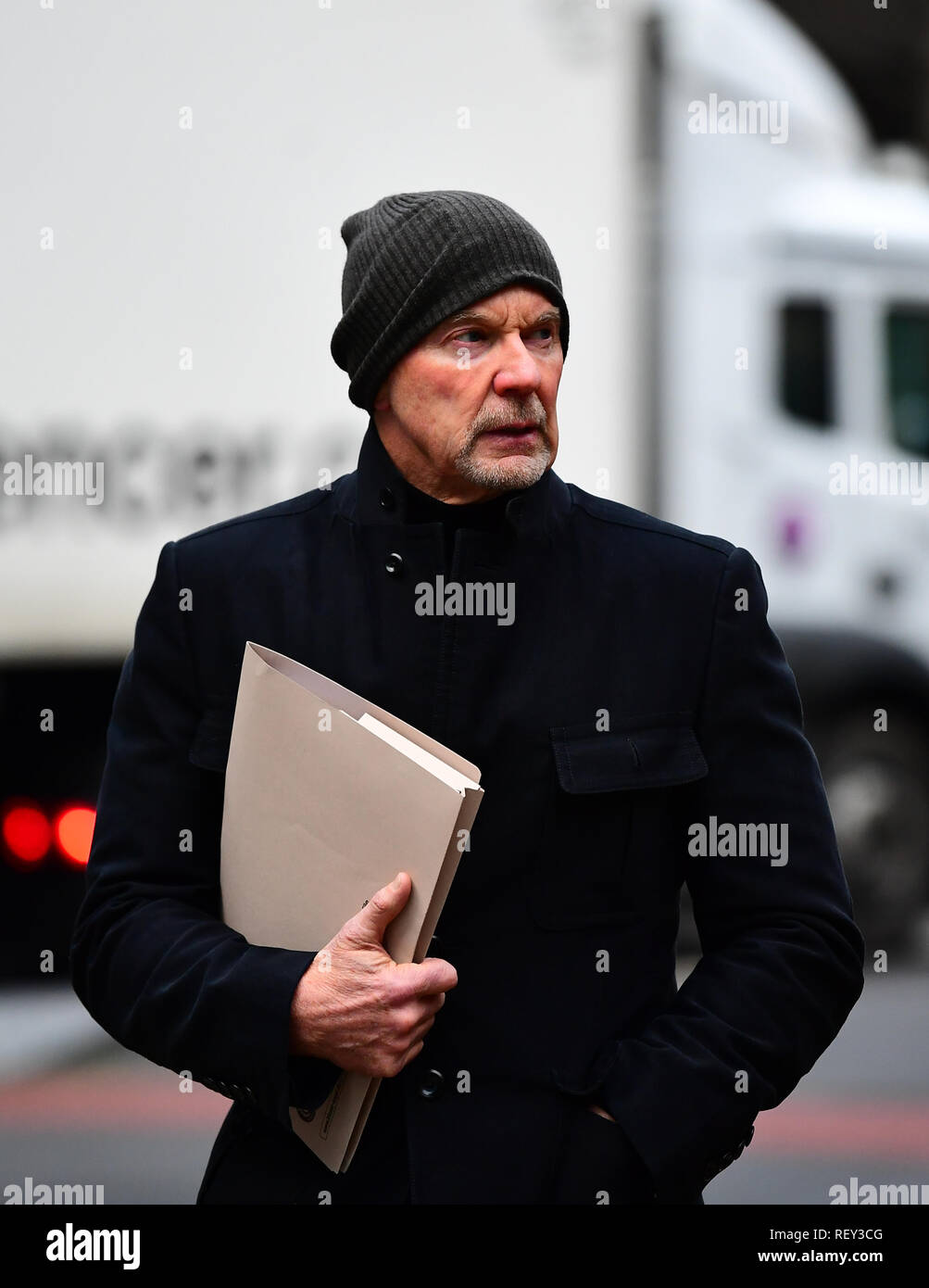 Senior Barclays executive Roger Jenkins arrives at Southwark Crown ...