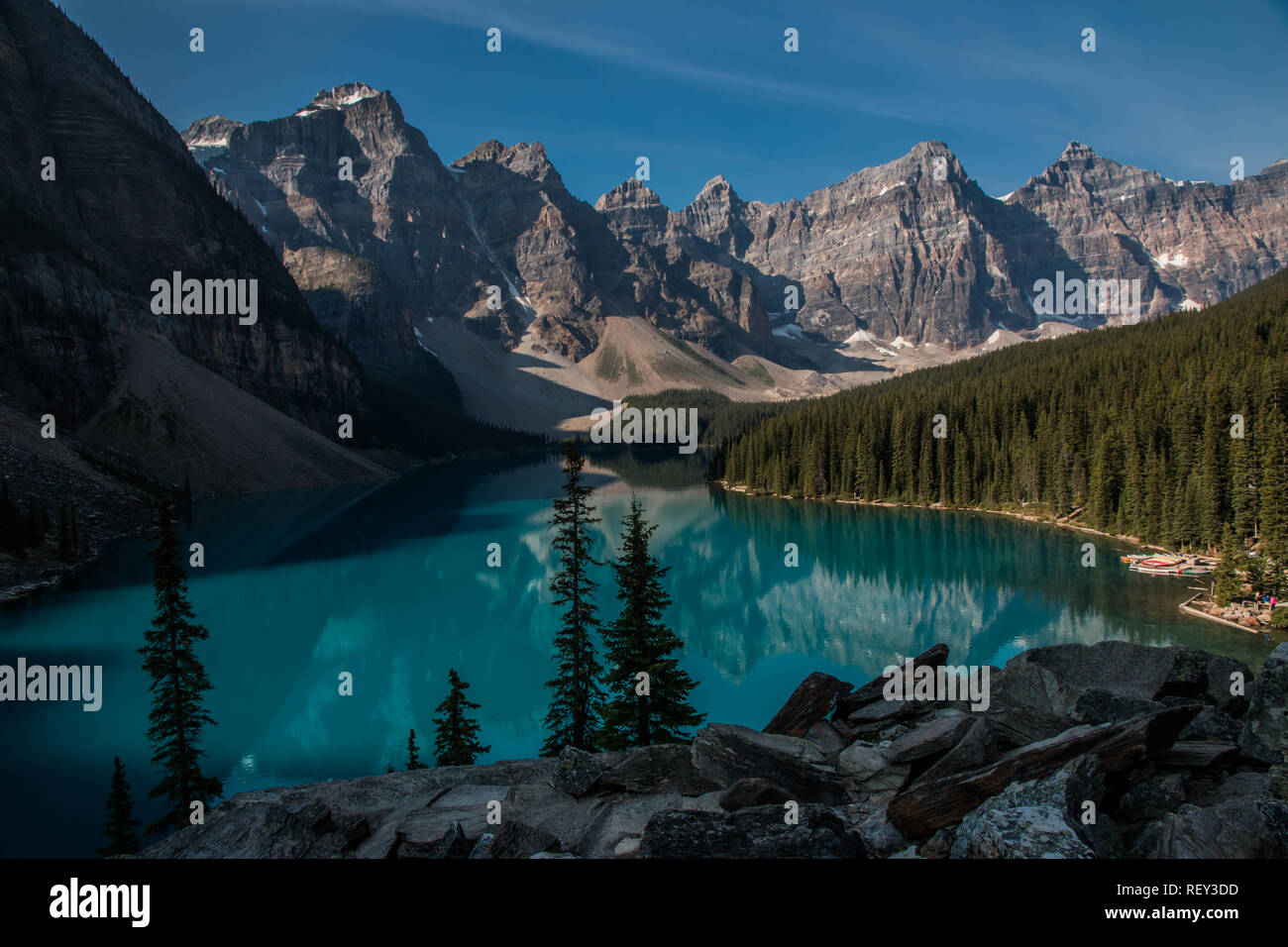 Lake moraine hi-res stock photography and images - Alamy