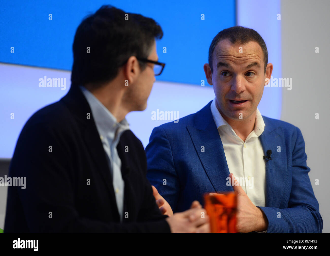 VP of Facebook in Northern Europe Steve Hatch (left) and Money Saving ...