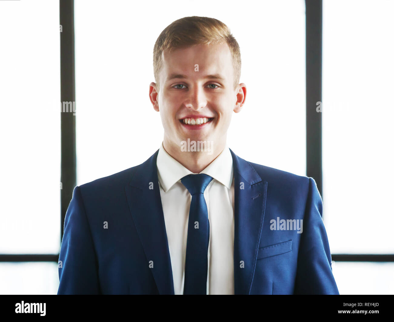 Young successful business worker man hi-res stock photography and ...